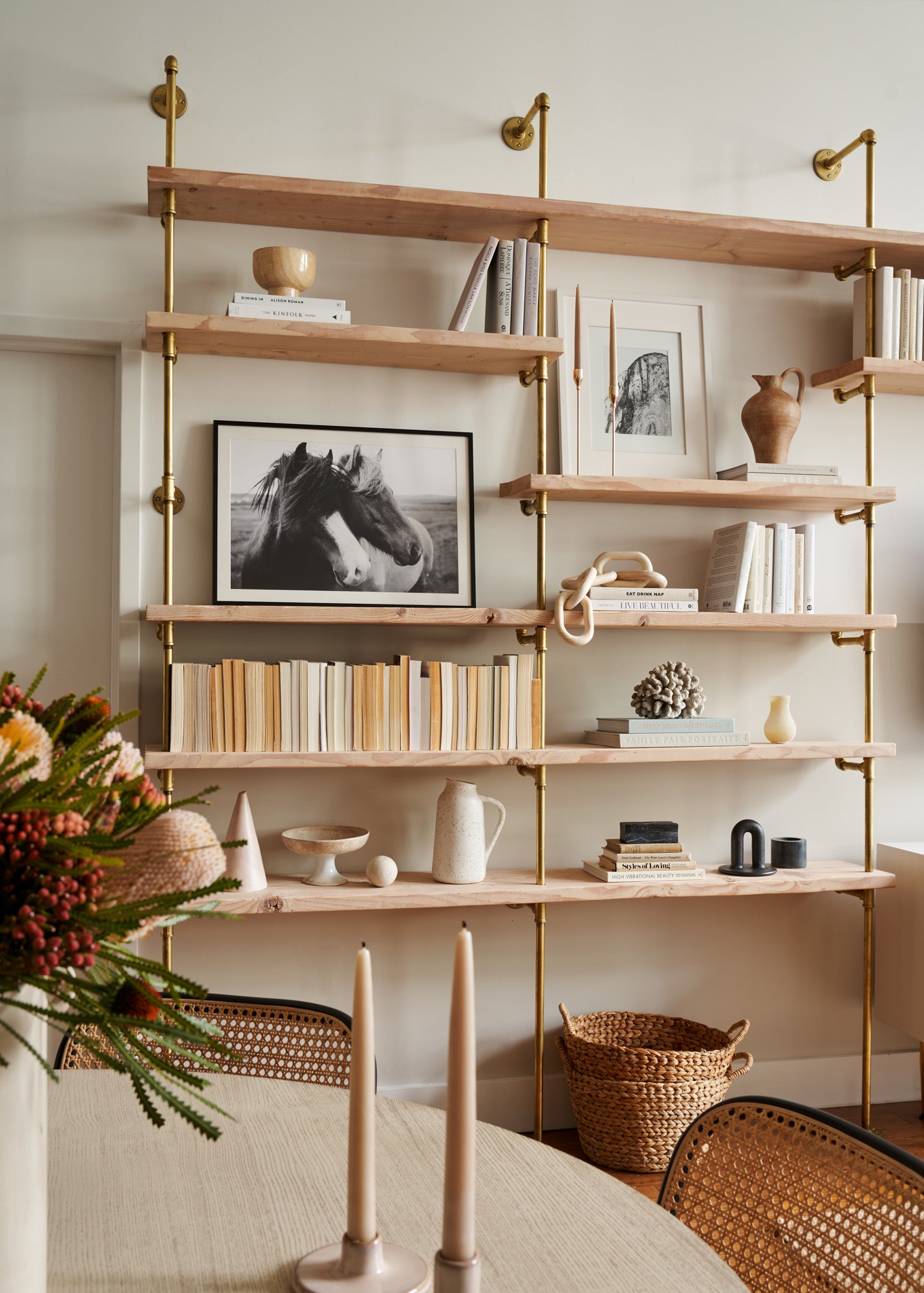 Stylish Custom Shelves and Desks - Soil & Oak